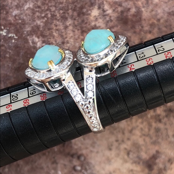 joya by Judy Crowell | Jewelry | Joya Moonstone Turquoise Doublet ...